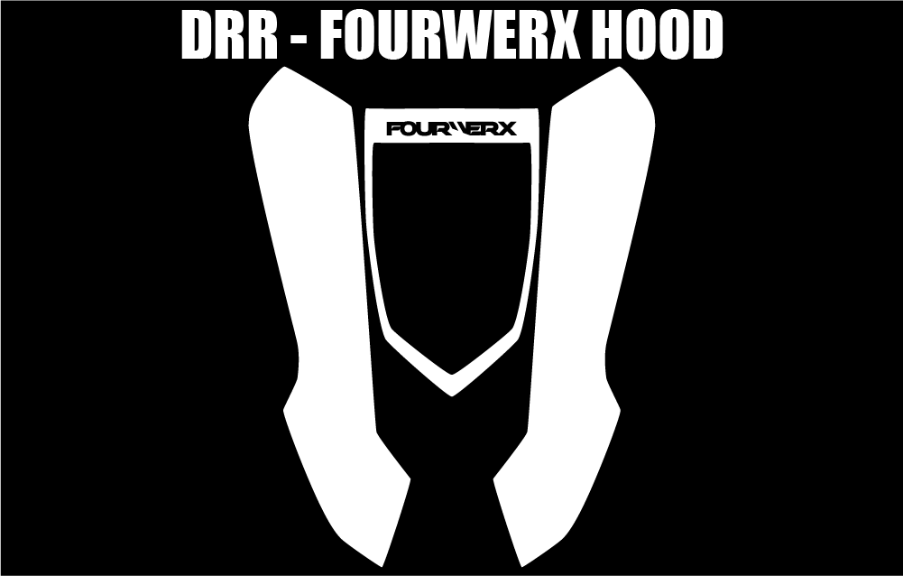 DRR – FOURWERX HOOD – MOTO VECTOR TEMPLATES